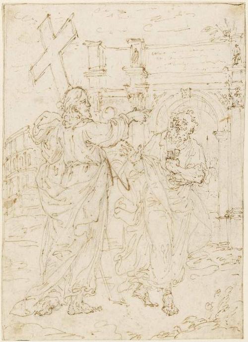 The Fitzwilliam Museum - Christ appearing to St Peter: 'Quo Vadis ...