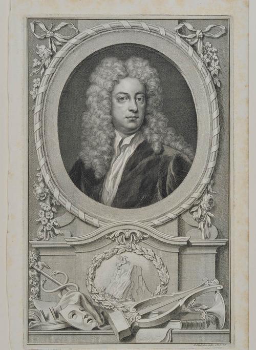 The Fitzwilliam Museum - Portrait of Joseph Addison, 1672-1719: P.13763-R